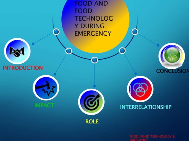 Food & food technology during emergency | PPTX