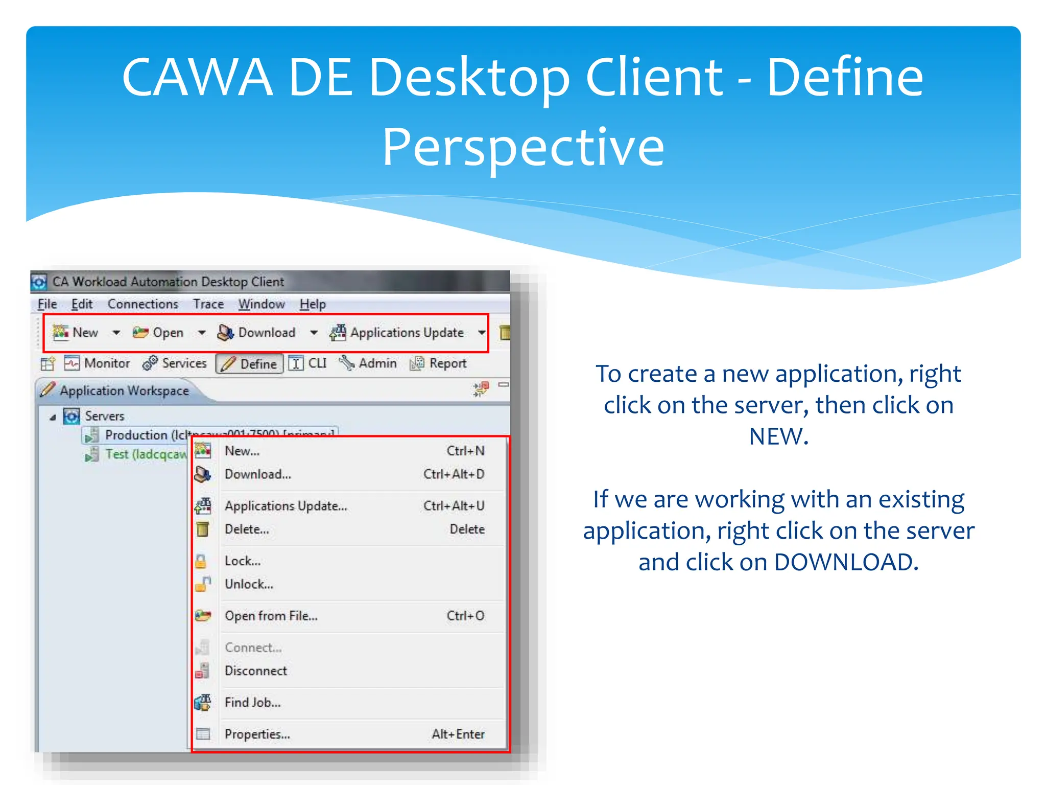CA workload Automation Tool Power Point Presentation | PPTX