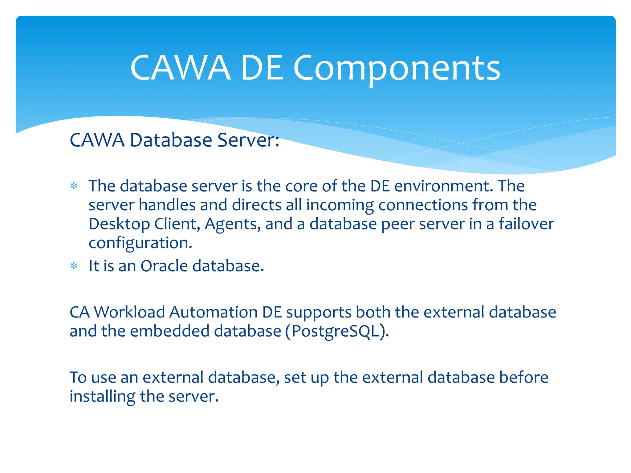 CA workload Automation Tool Power Point Presentation | PPTX