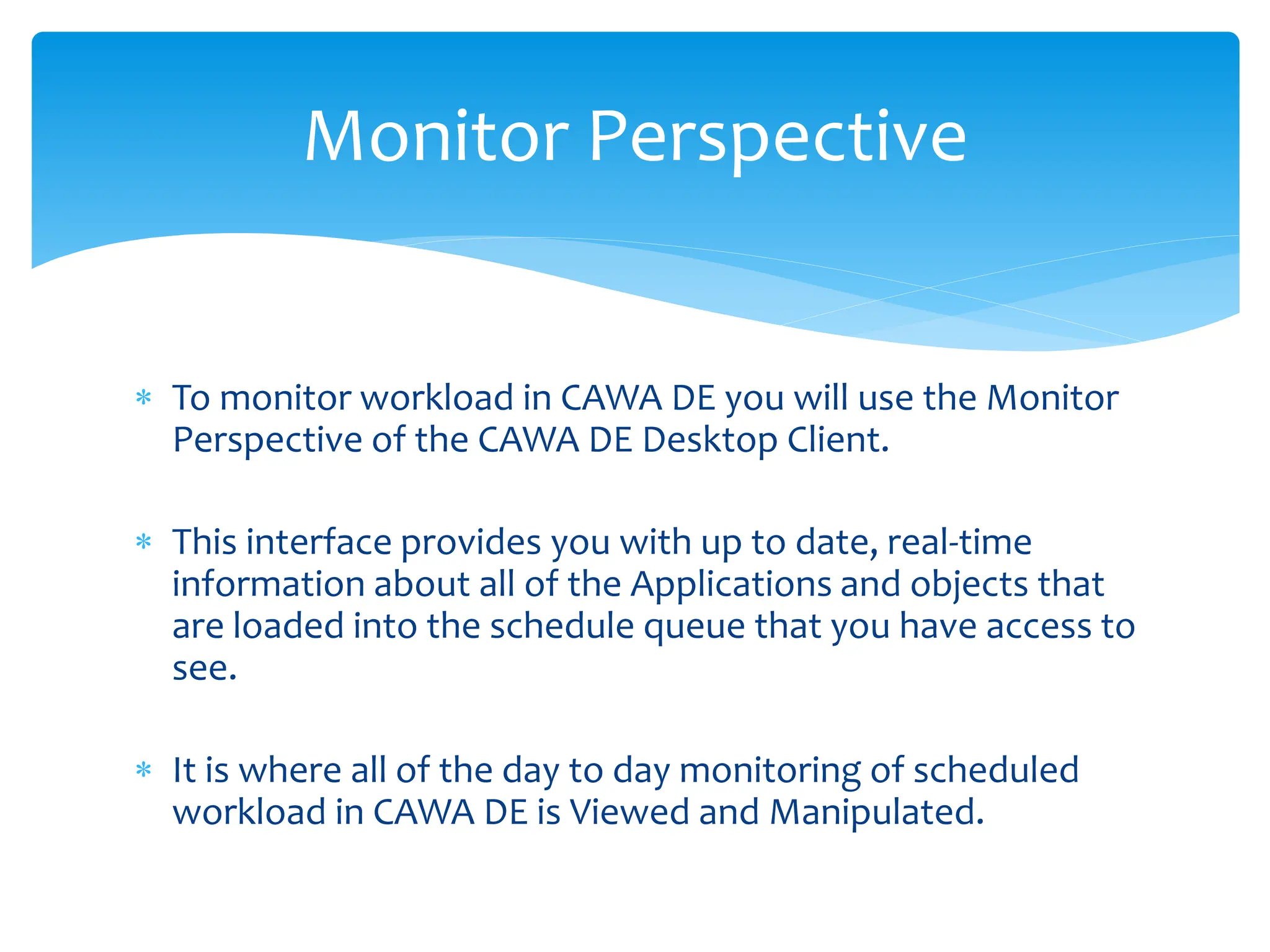 CA workload Automation Tool Power Point Presentation | PPTX