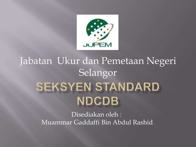 Cawangan standard ndcdb | PPTX