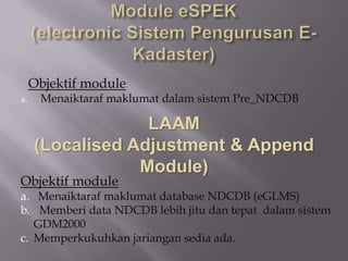 Cawangan standard ndcdb | PPTX
