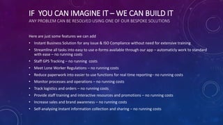 Bespoke Paperless Management Systems with Integrated ISO systems | PPT