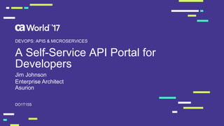 A Self-Service API Portal for Developers | PDF