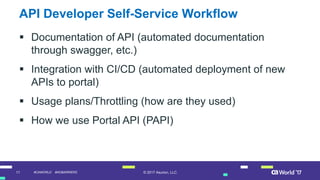 A Self-Service API Portal for Developers | PDF