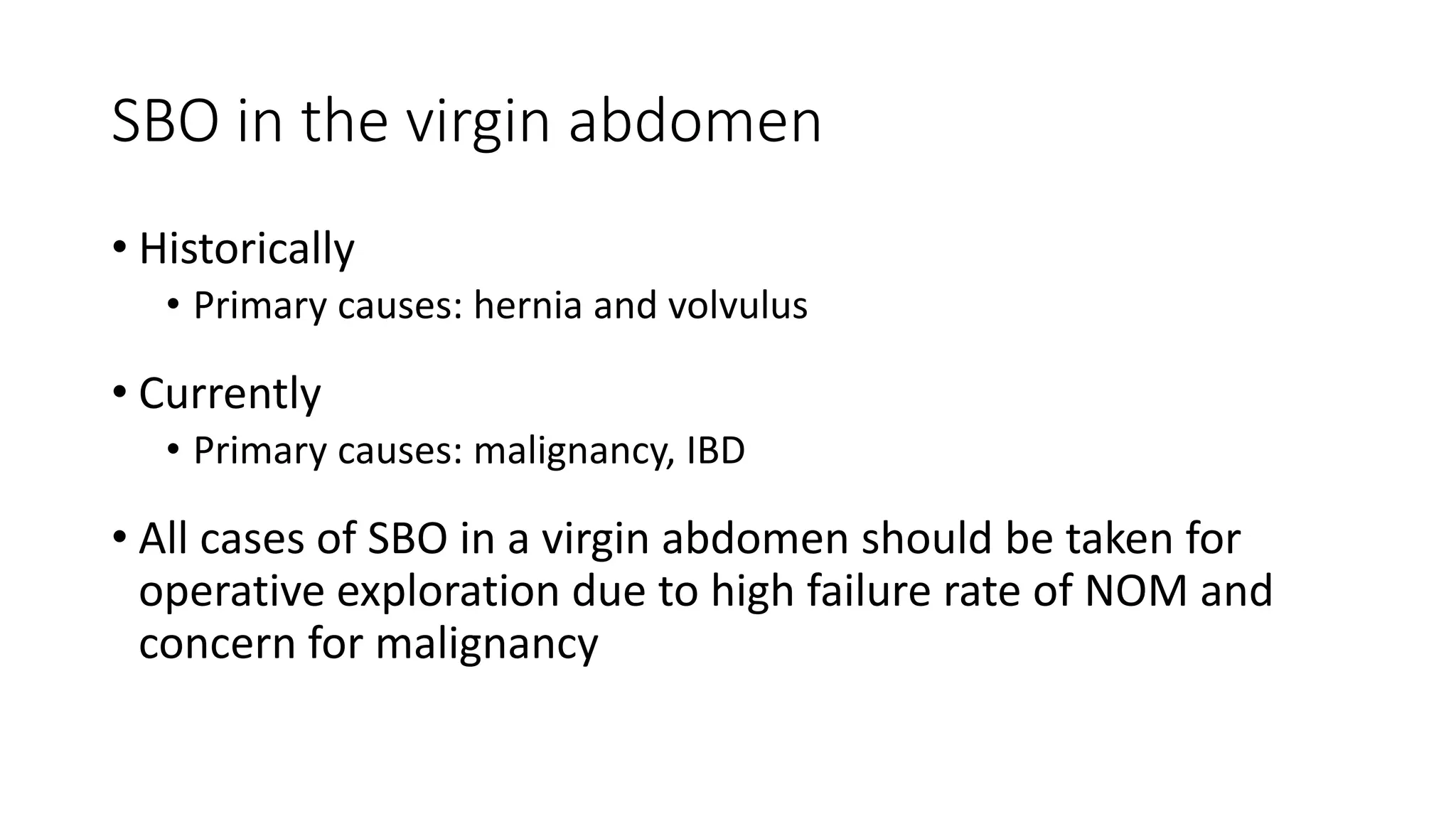 SMALL BOWELL OBSTRUCTION IN VIRGIN ABDOMEN.pptx