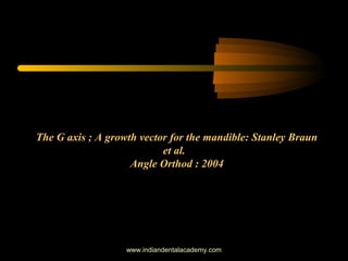 C axis & g axis | PPT