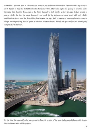 Cayan tower | PDF