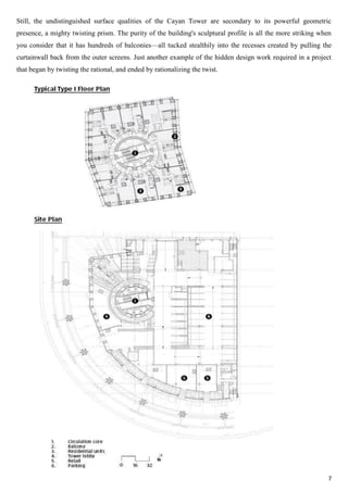 Cayan tower | PDF