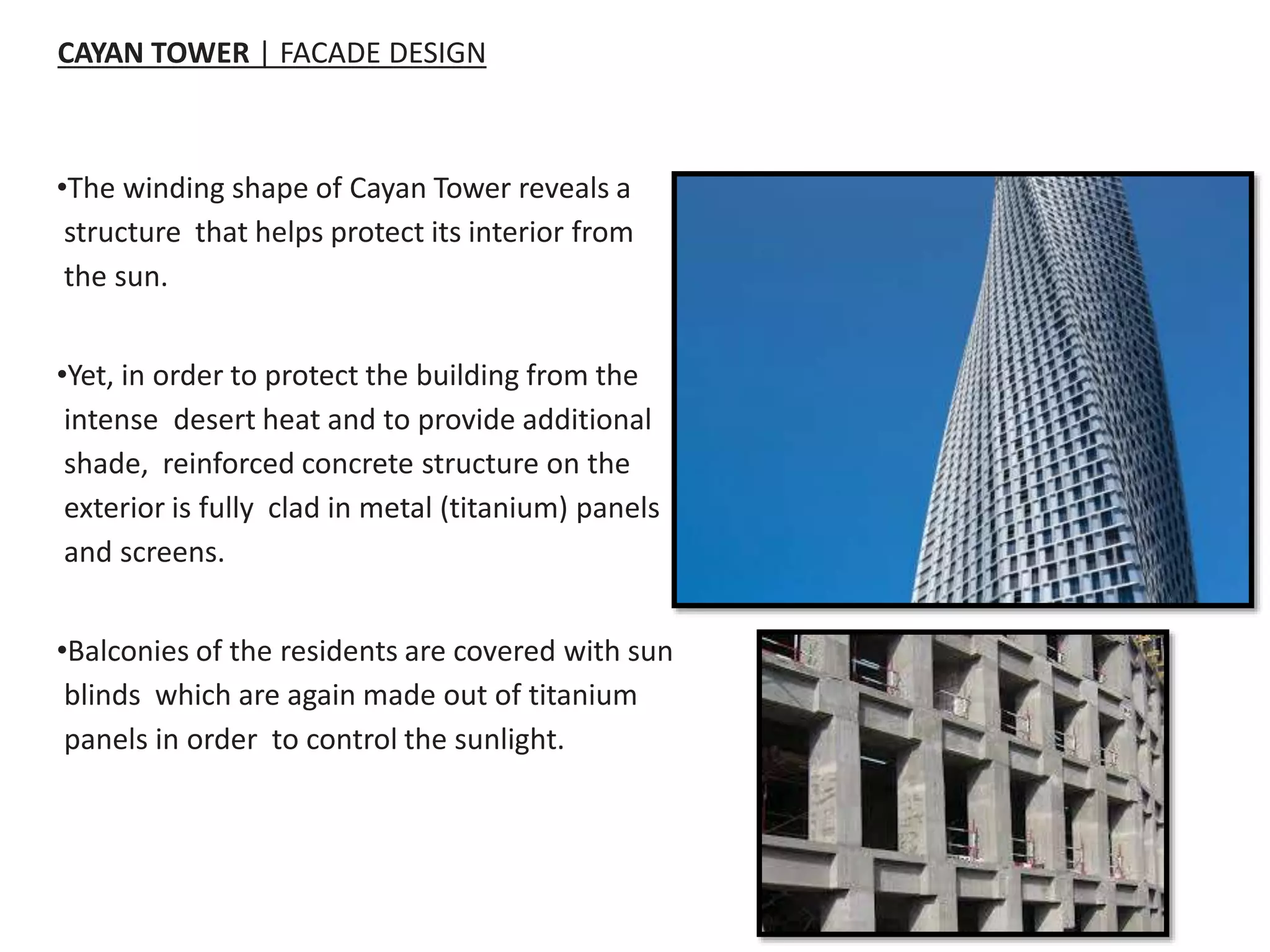 Cayan tower,dubai | PPTX