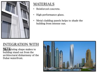 Cayan tower,dubai | PPTX