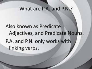 PA and PN | PPTX