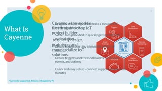 Cayenne mydevices presentation | PPTX