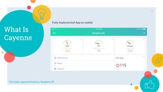 Cayenne mydevices presentation | PPTX