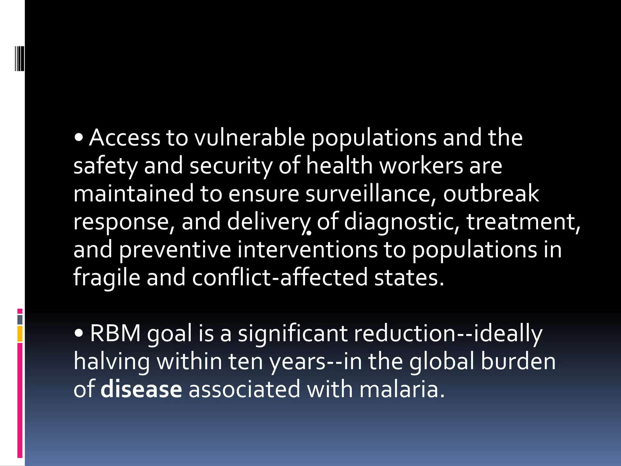 Roll Back Malaria (RBM) | PPTX
