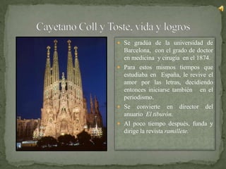 Cayetano Coll y Toste | PPT | Descarga Gratuita