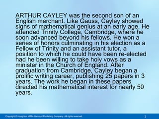 Cayley | PPT