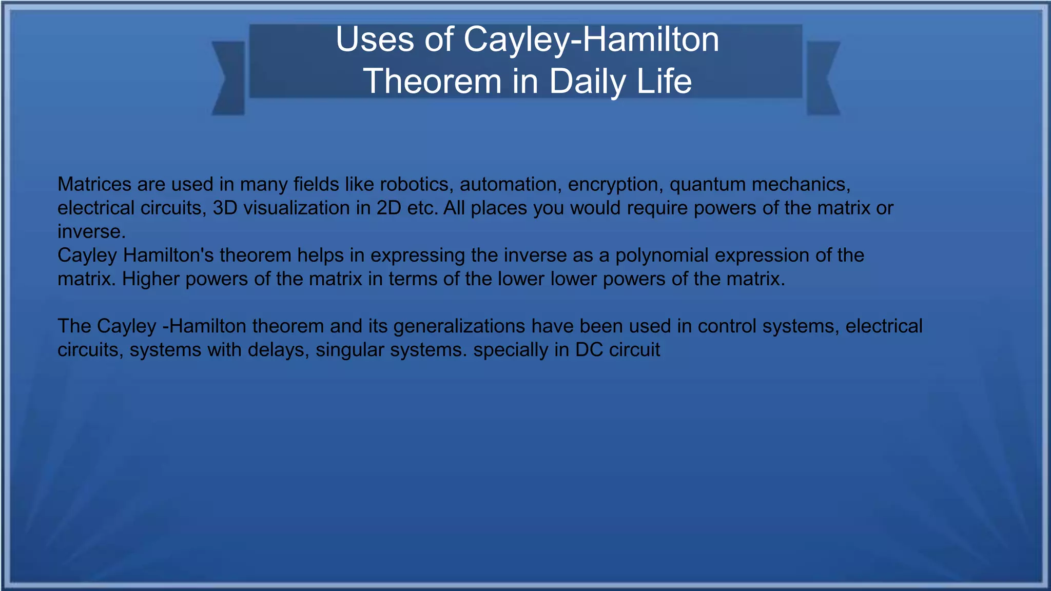 cayley Hamilton ppt.pdf
