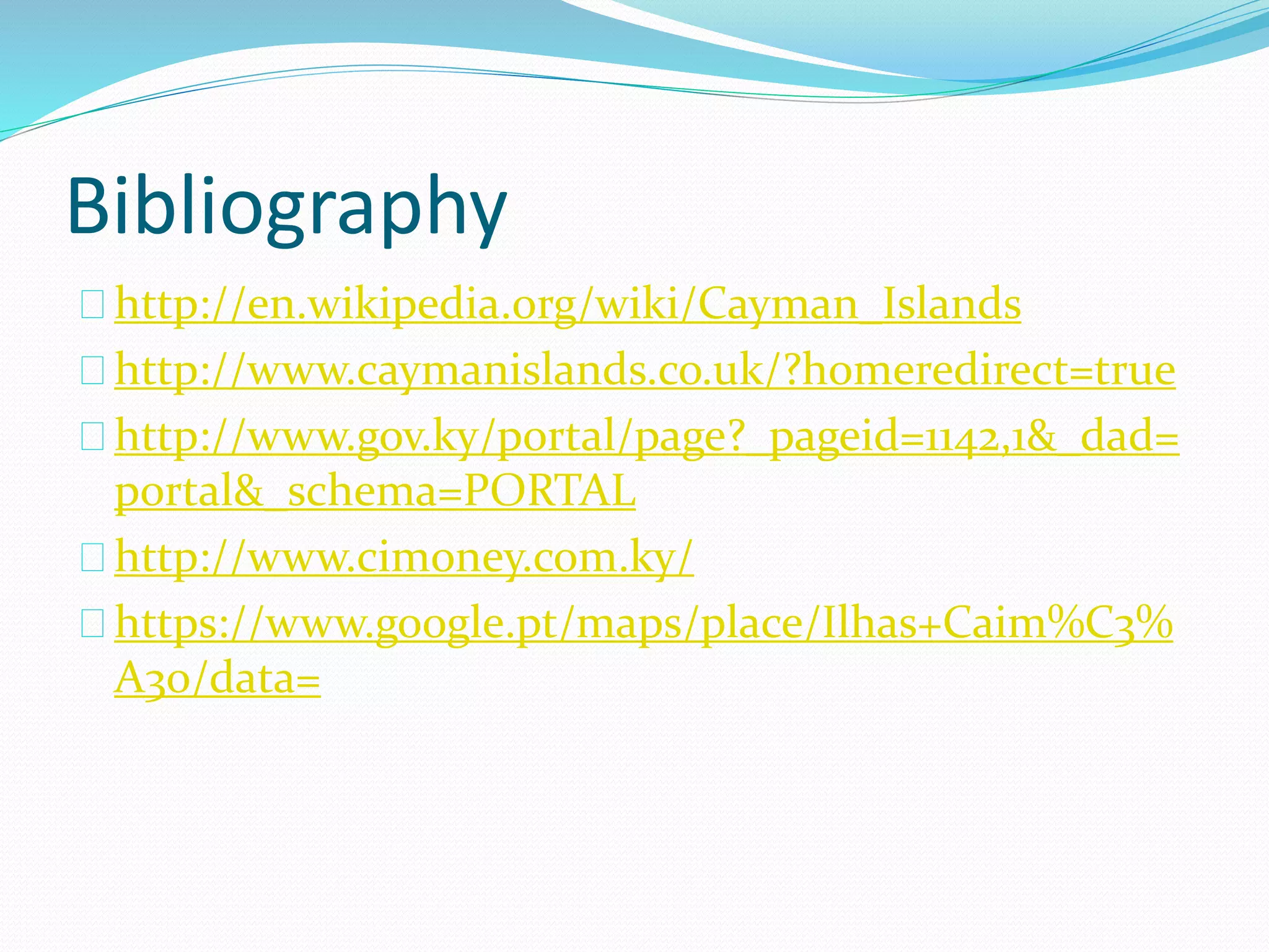 Cayman Islands | PPTX