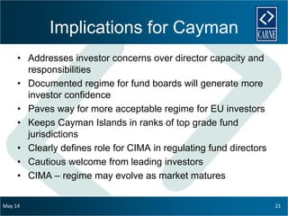 Cayman islands statement of guidance | PDF | Financial Regulation | Economy