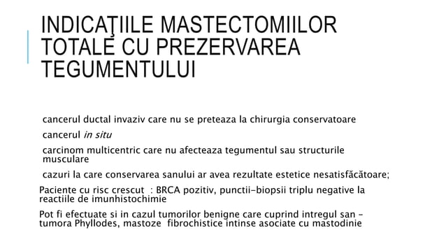 skin reduction mastectomy and immediate reconstruction | PPT