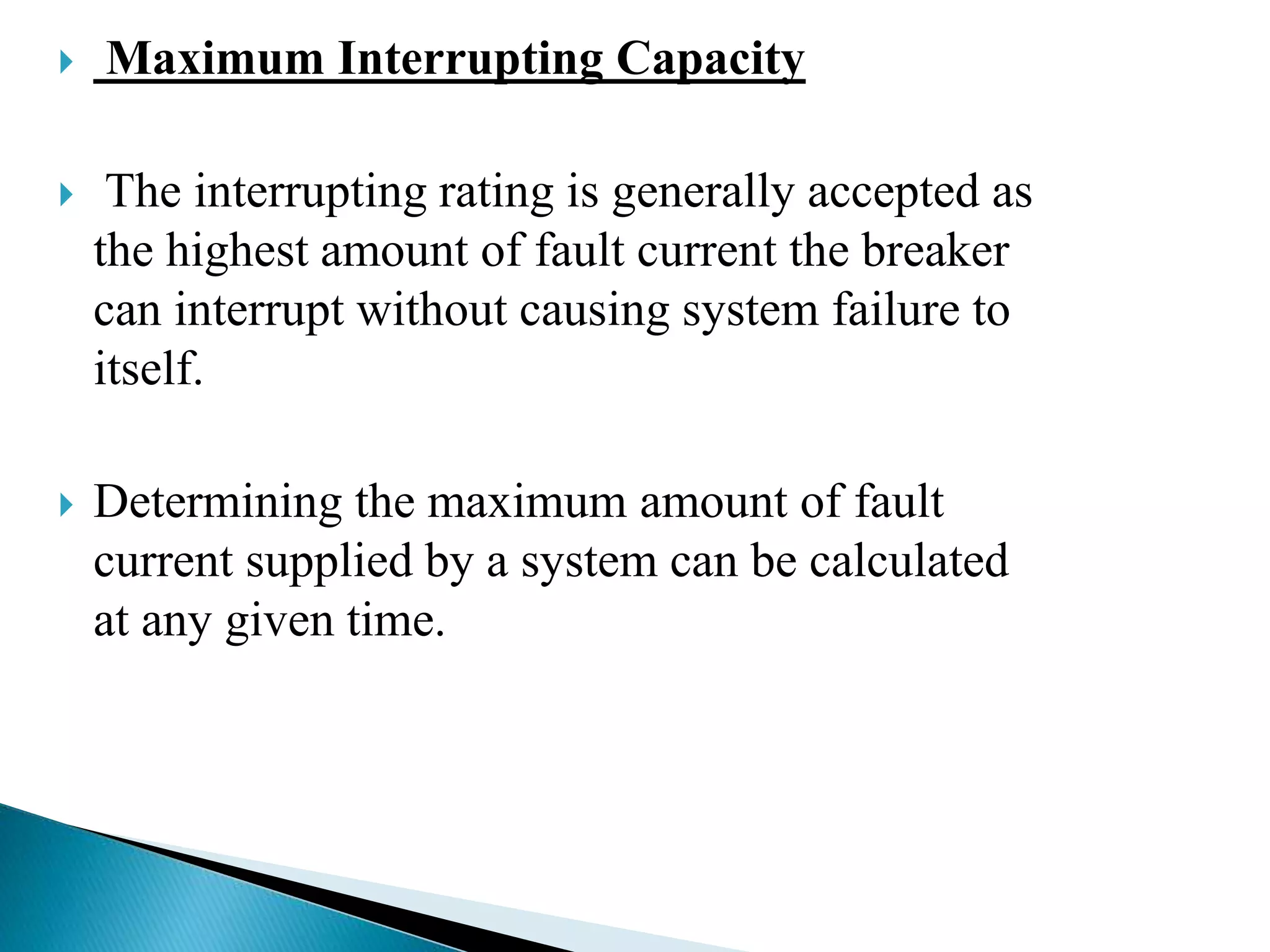 circuit breaker | PPTX