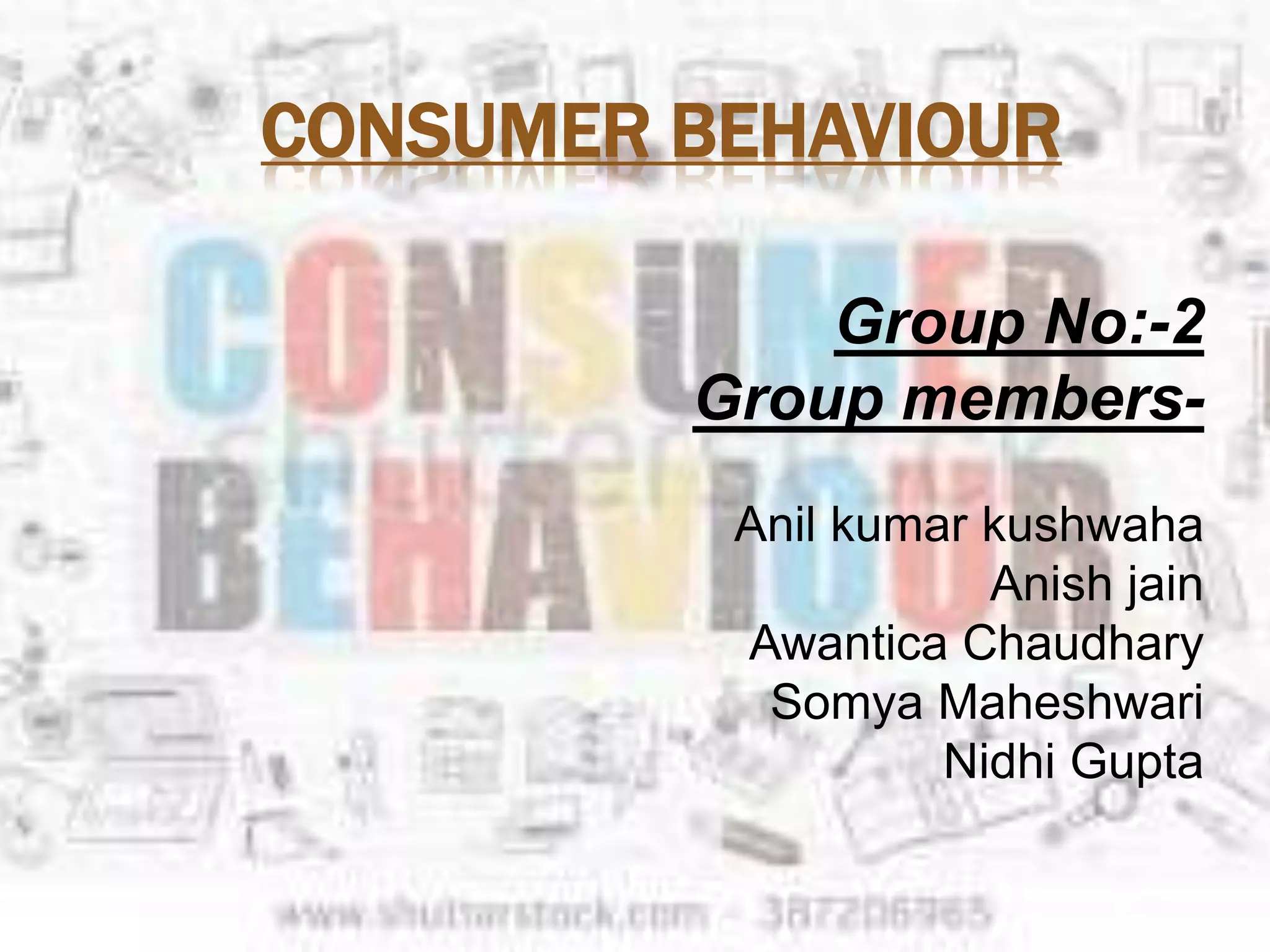 CONSUMER BEHAVIOR by Pearson | PPTX