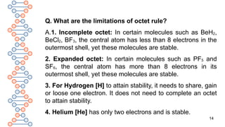 CHEMICAL BONDING AND MOLECULAR STRUCTURE, PART 1, CLASS 11 CHEMISTRY | PPTX