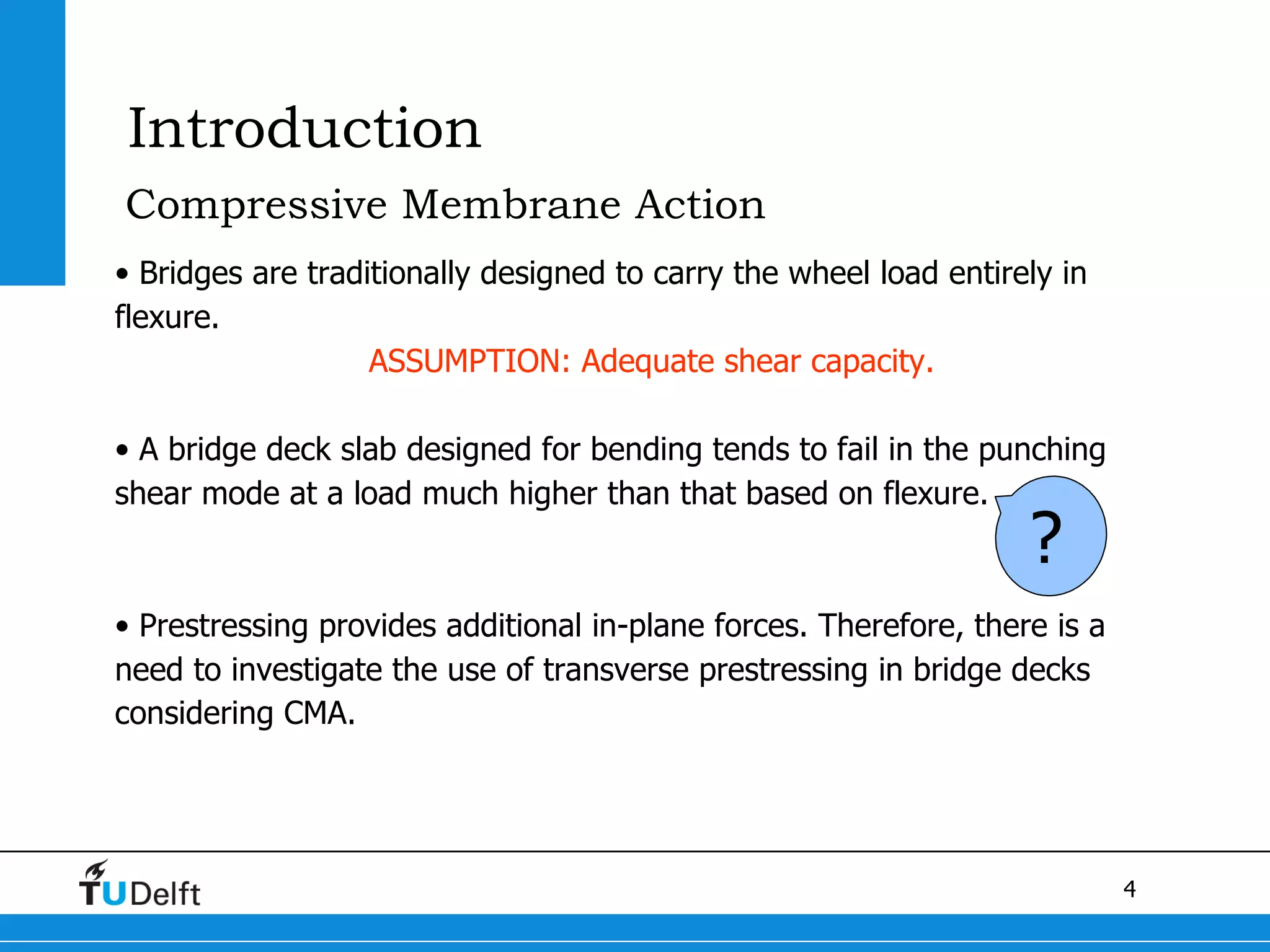 Punching Shear Strength of Transversely Prestressed Concrete Decks | PPT