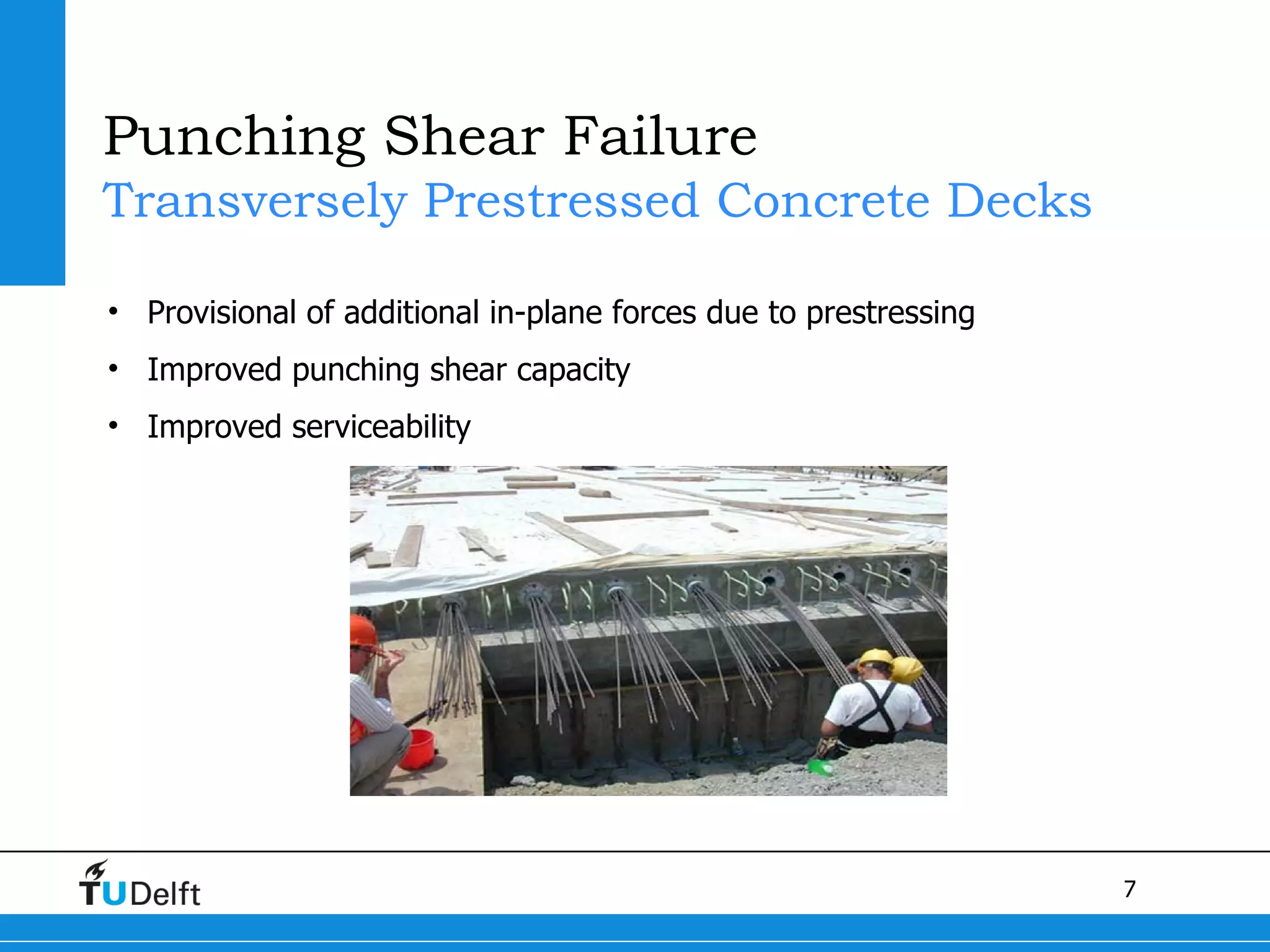 Punching Shear Strength of Transversely Prestressed Concrete Decks | PPT