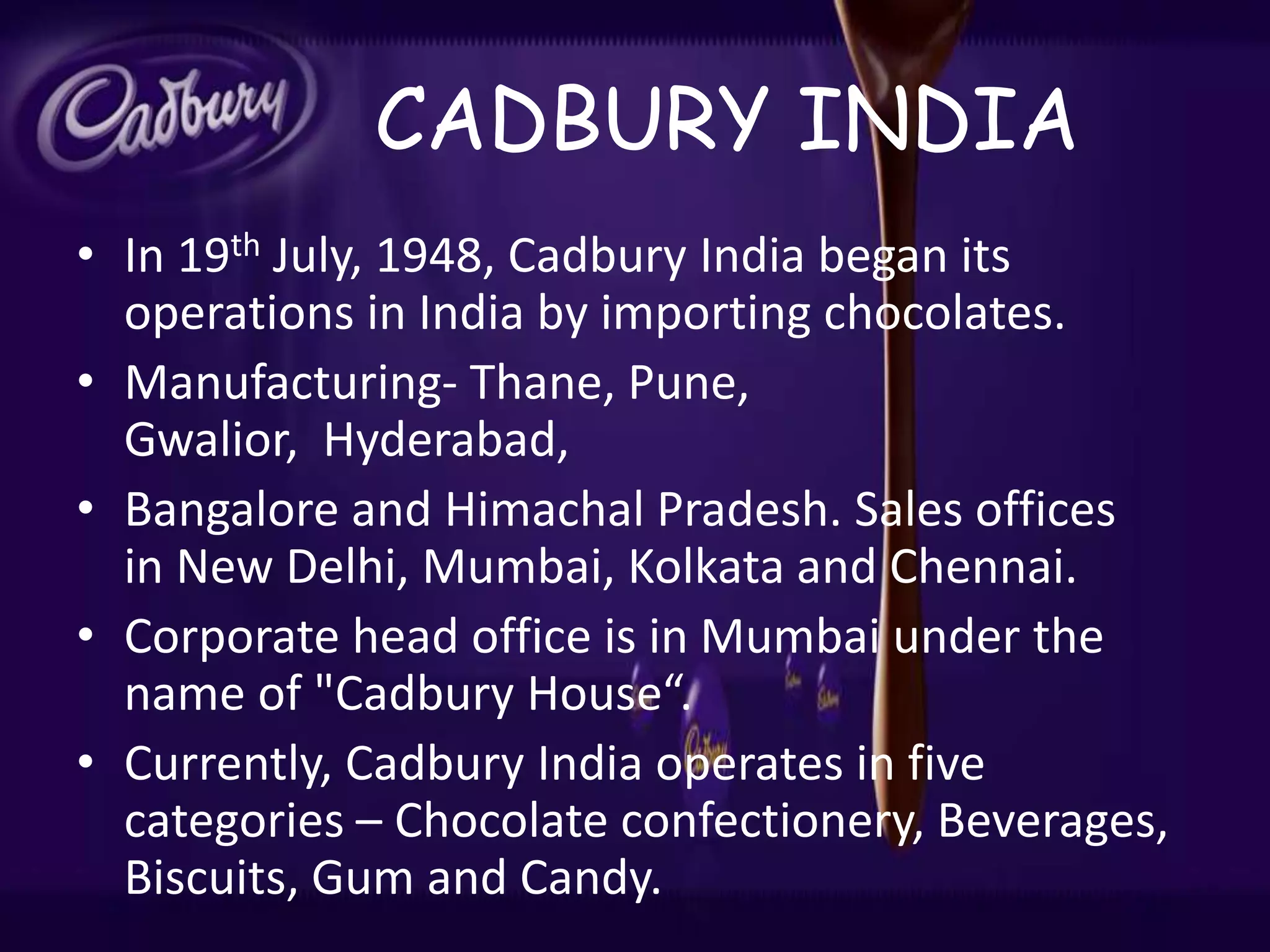 Cadbury- Marketing strategies | PPTX