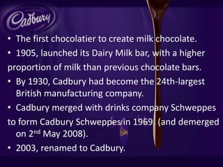 Cadbury- Marketing strategies | PPTX