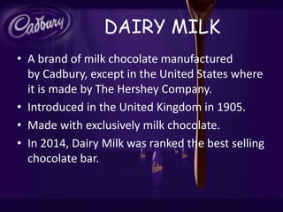 Cadbury- Marketing strategies | PPTX