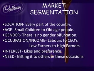 Cadbury- Marketing strategies | PPTX