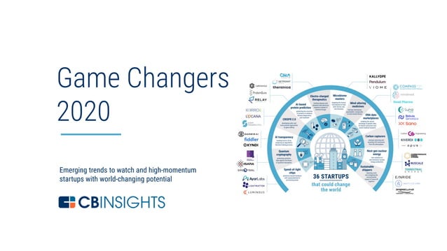 CB insights game changers 2020 | PDF | Artificial Intelligence ...