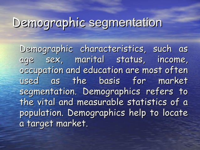 Cb Segmentation Final Ppt