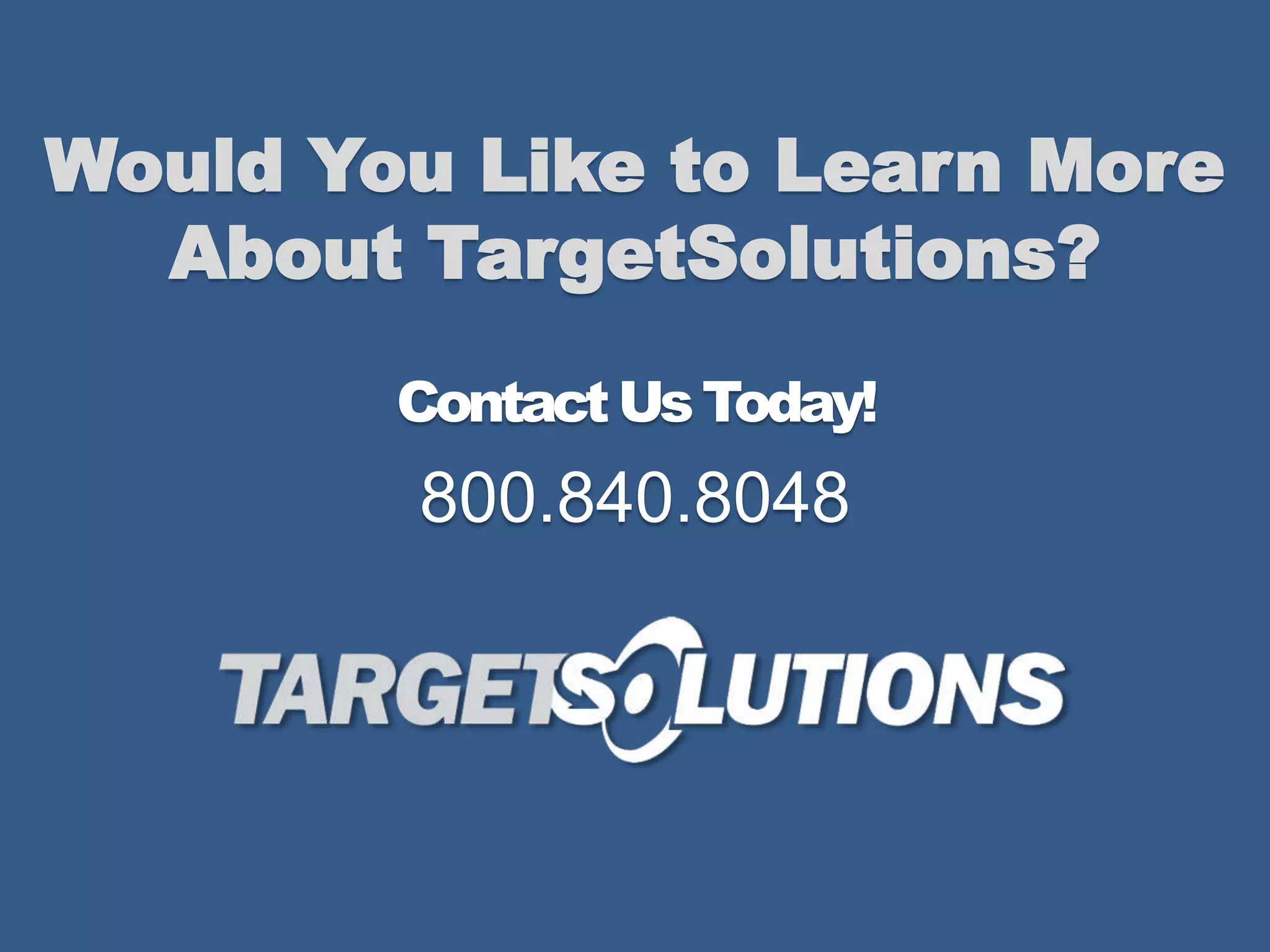 TargetSolutions' Top 10 NFPA 1500 Training Courses | PPTX