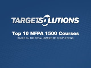 TargetSolutions' Top 10 NFPA 1500 Training Courses | PPT