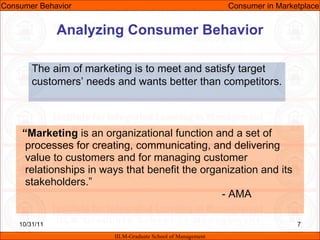 Cb unit-i (consumer in market place) | PPT