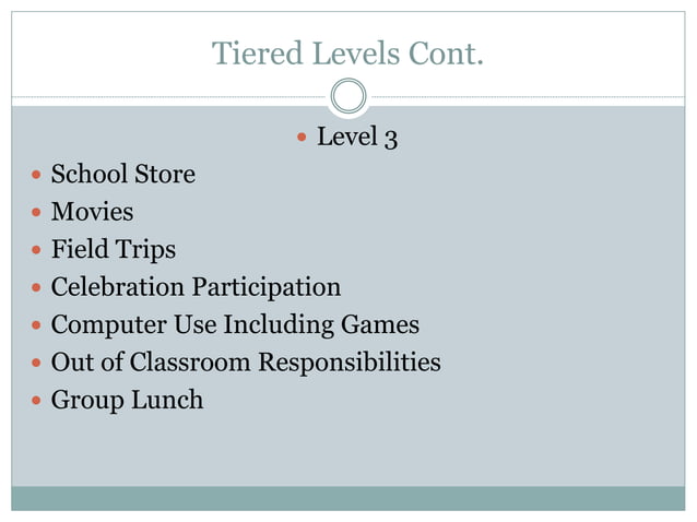 Behavior presentation | PPT