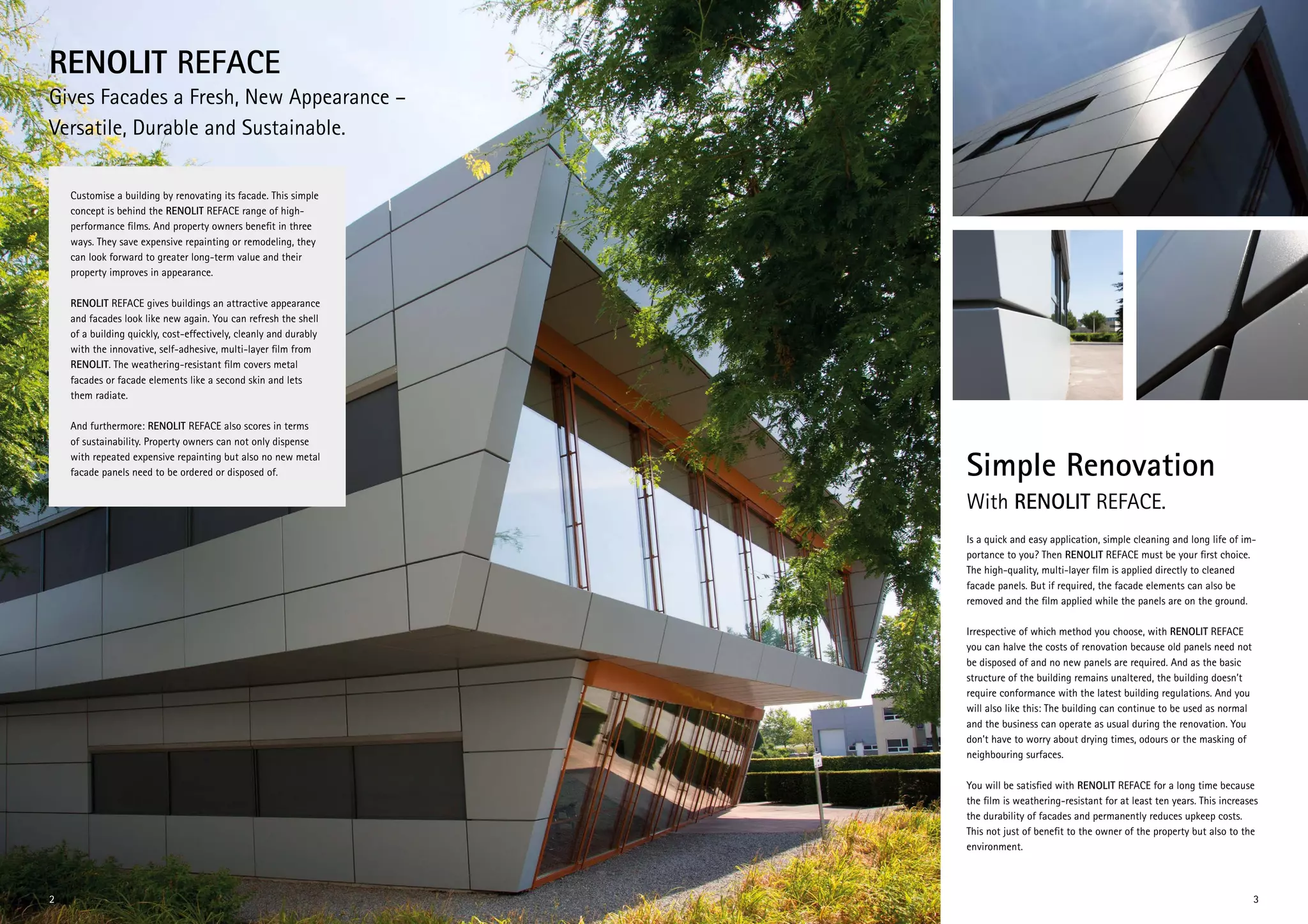 RENOLIT REFACE by Metamark Brochure - New | PDF