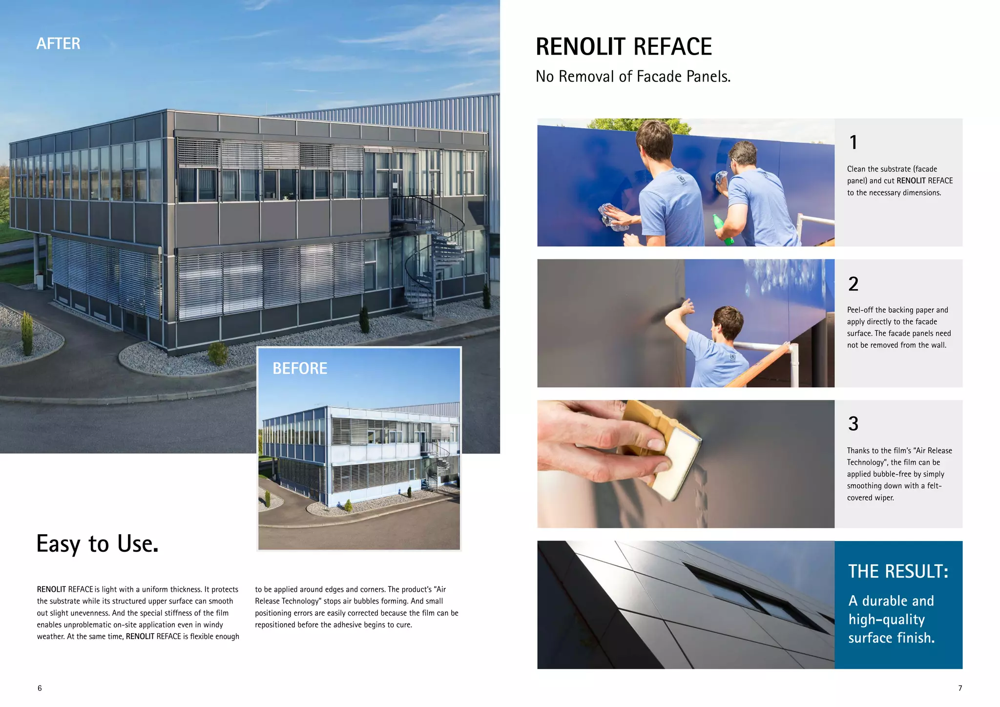 RENOLIT REFACE by Metamark Brochure - New | PDF