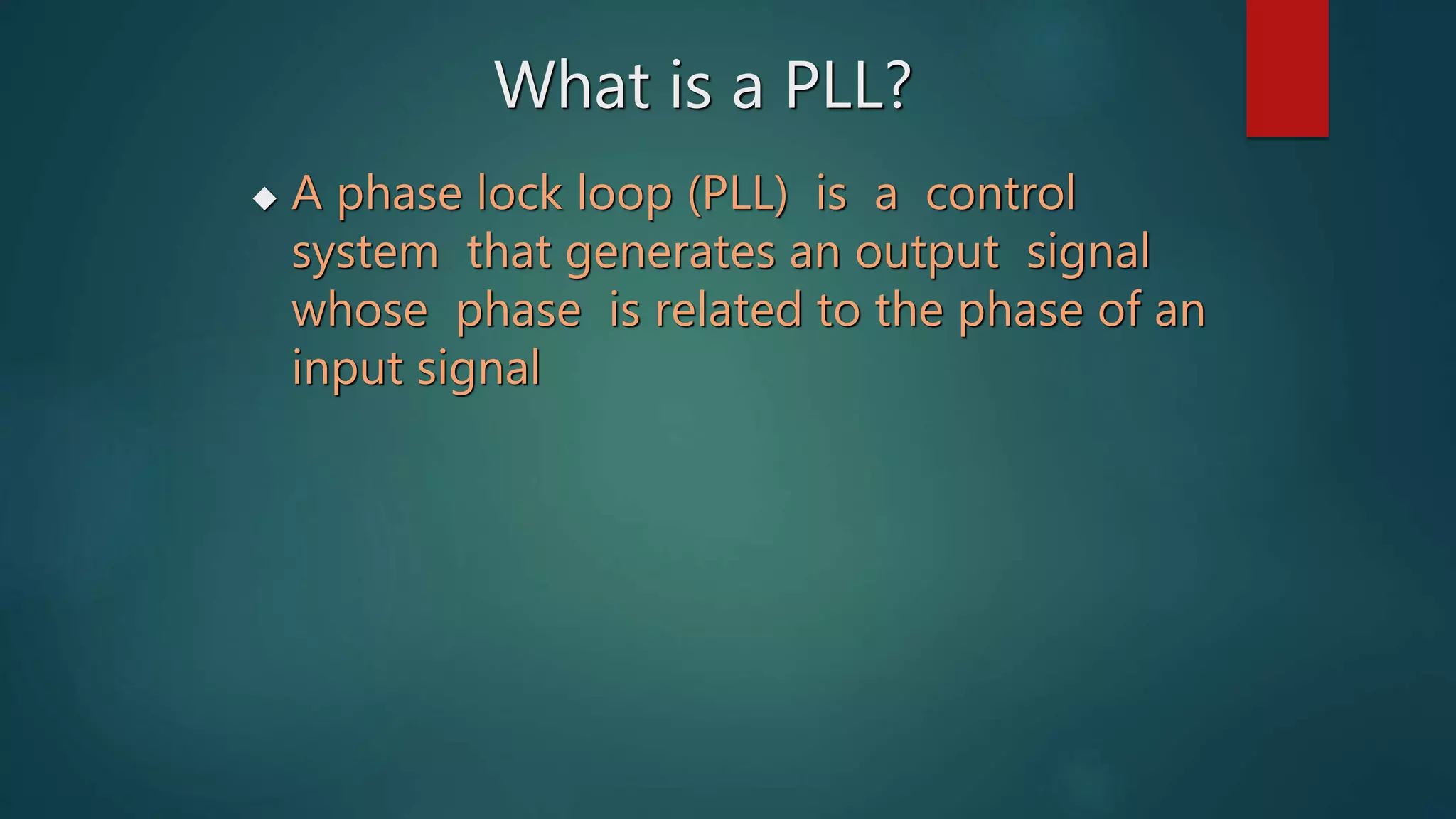 PLL & DLL DESIGN IN SIMULINK MATLAB | PPTX