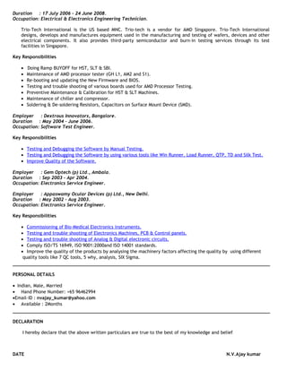 Ajay Kumar Resume | PDF