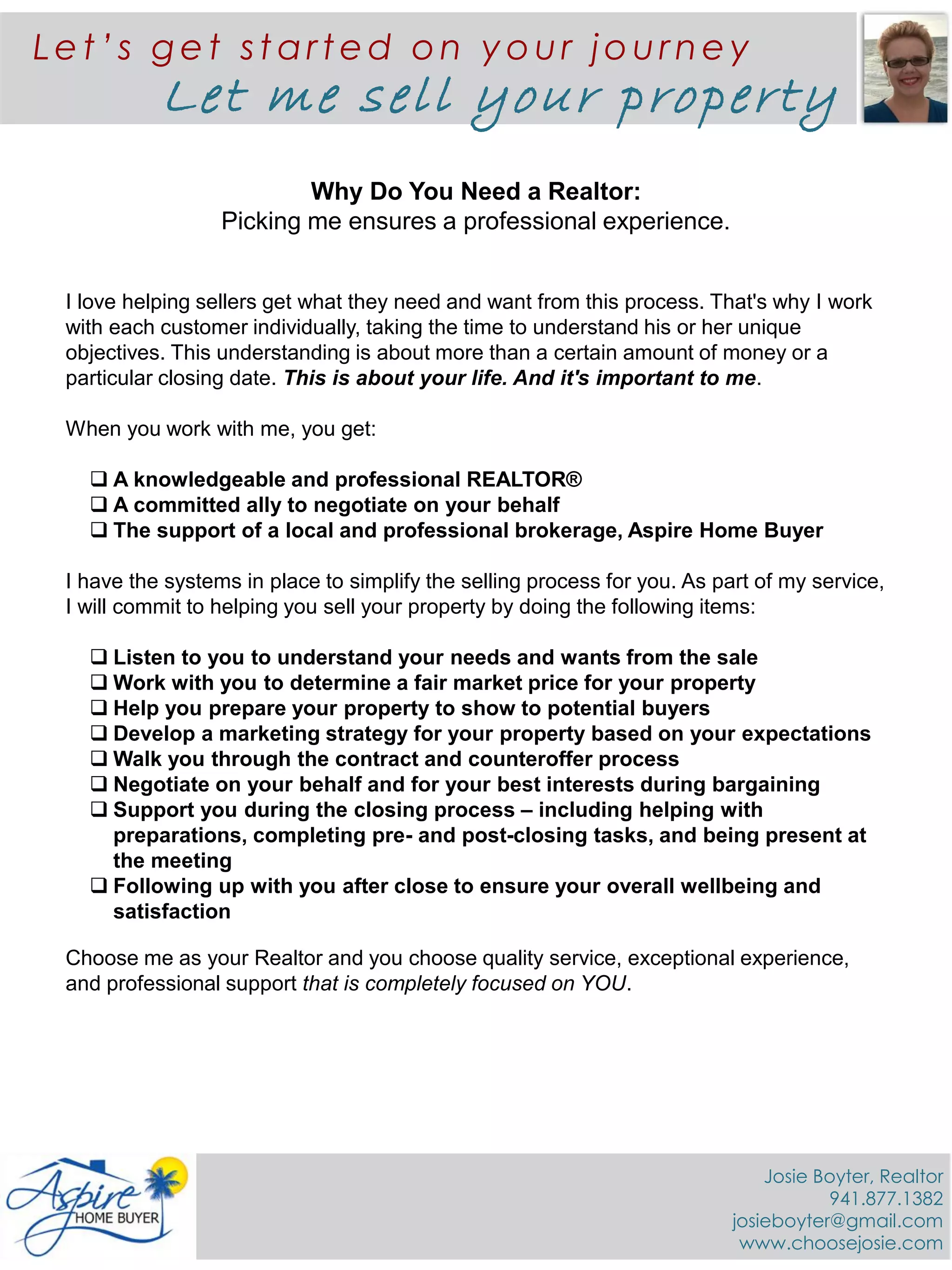 160308B ASPIRE Sellers Guide - Revised | PDF