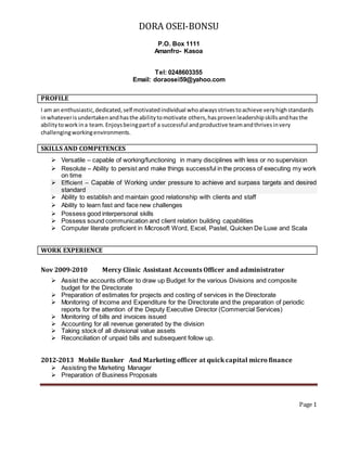 Dora CV | PDF