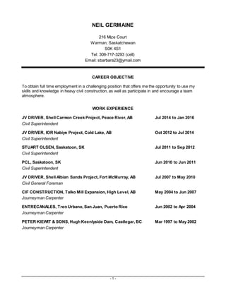 Resume-Neil Germaine | DOCX