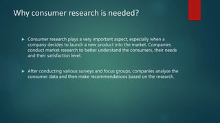 consumer research process | PPT