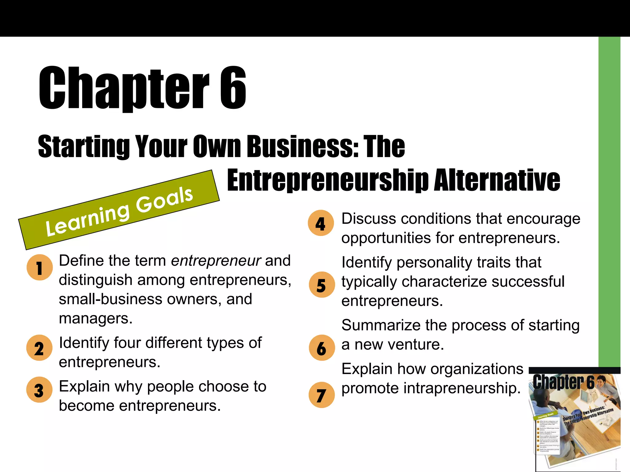 Cb12e basic ppt ch06 | PPT | Startups | Business