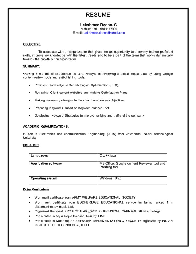 Deepa_Resume (4) | PDF